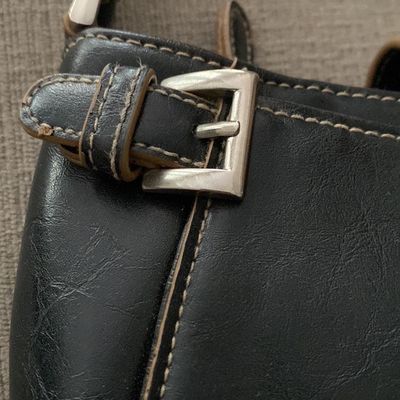 Hillard & Hanson | Bags | Vintage Hillard Hanson Black Shoulder Bag ...